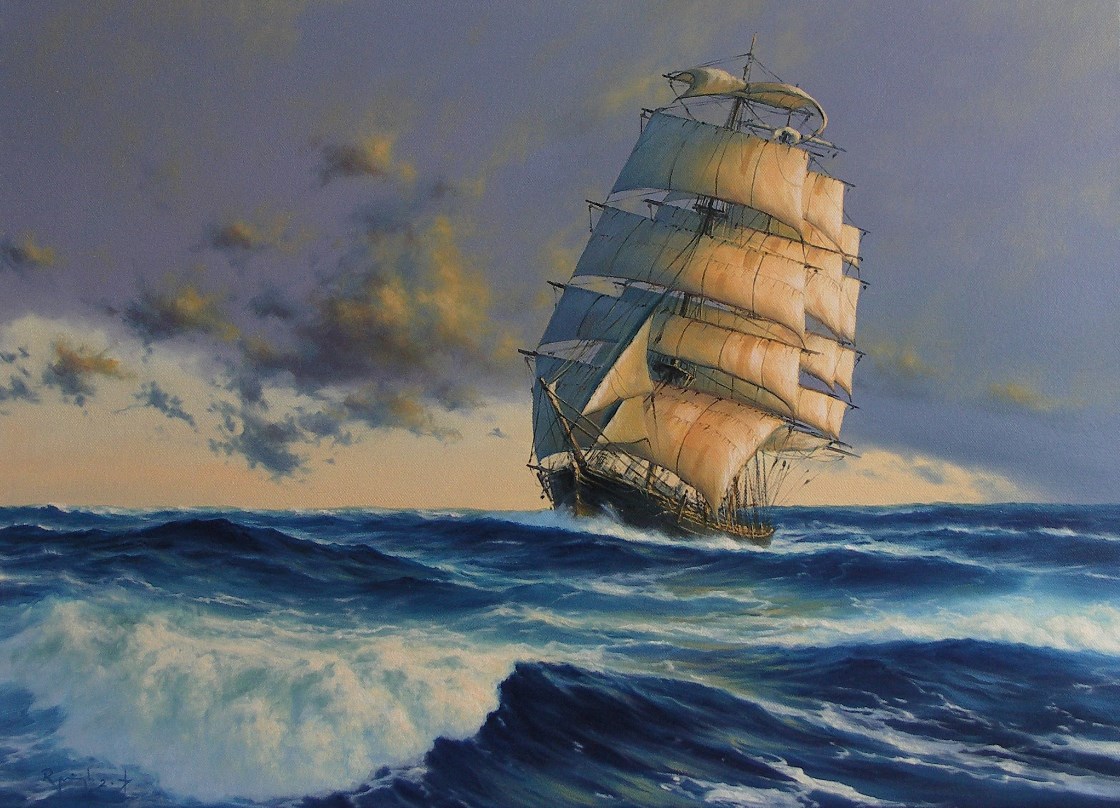 Marek Ruzyk | Marine painter | The Gallerist