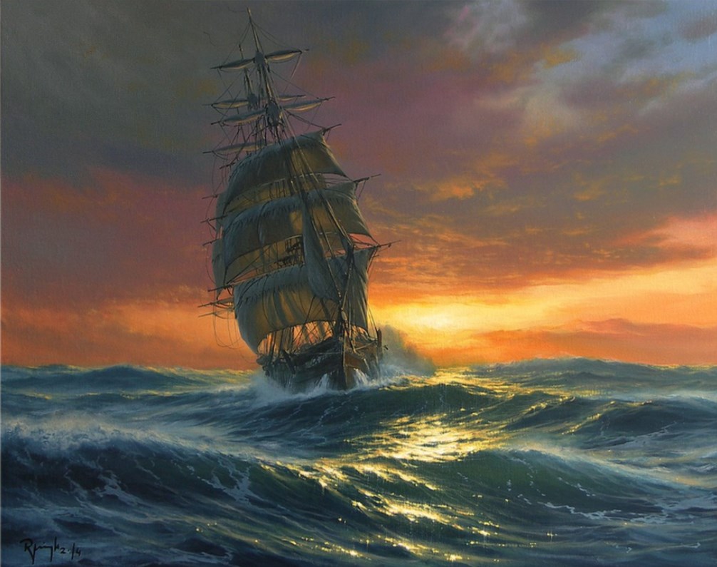 Marek Ruzyk | Marine painter | The Gallerist