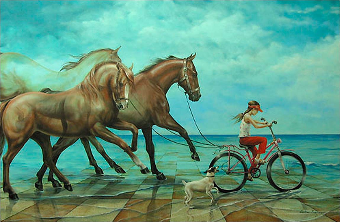 Chelin Sanjuan | Surrealist painter | The Gallerist