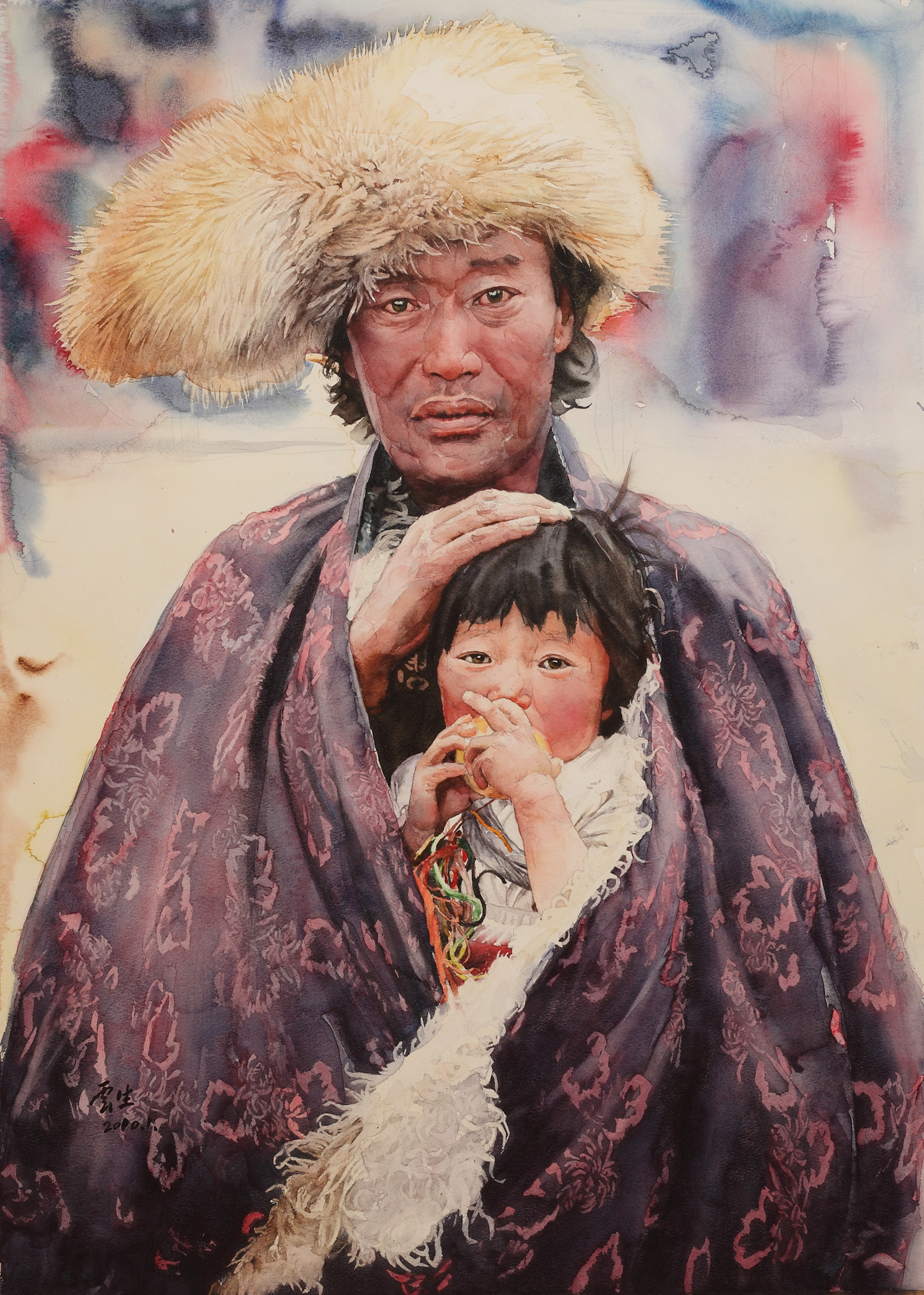 Watercolor paintings by Liu Yunsheng | The Gallerist