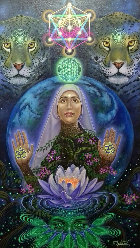 Visionary paintings by Walter Tamani Arirama | The Gallerist