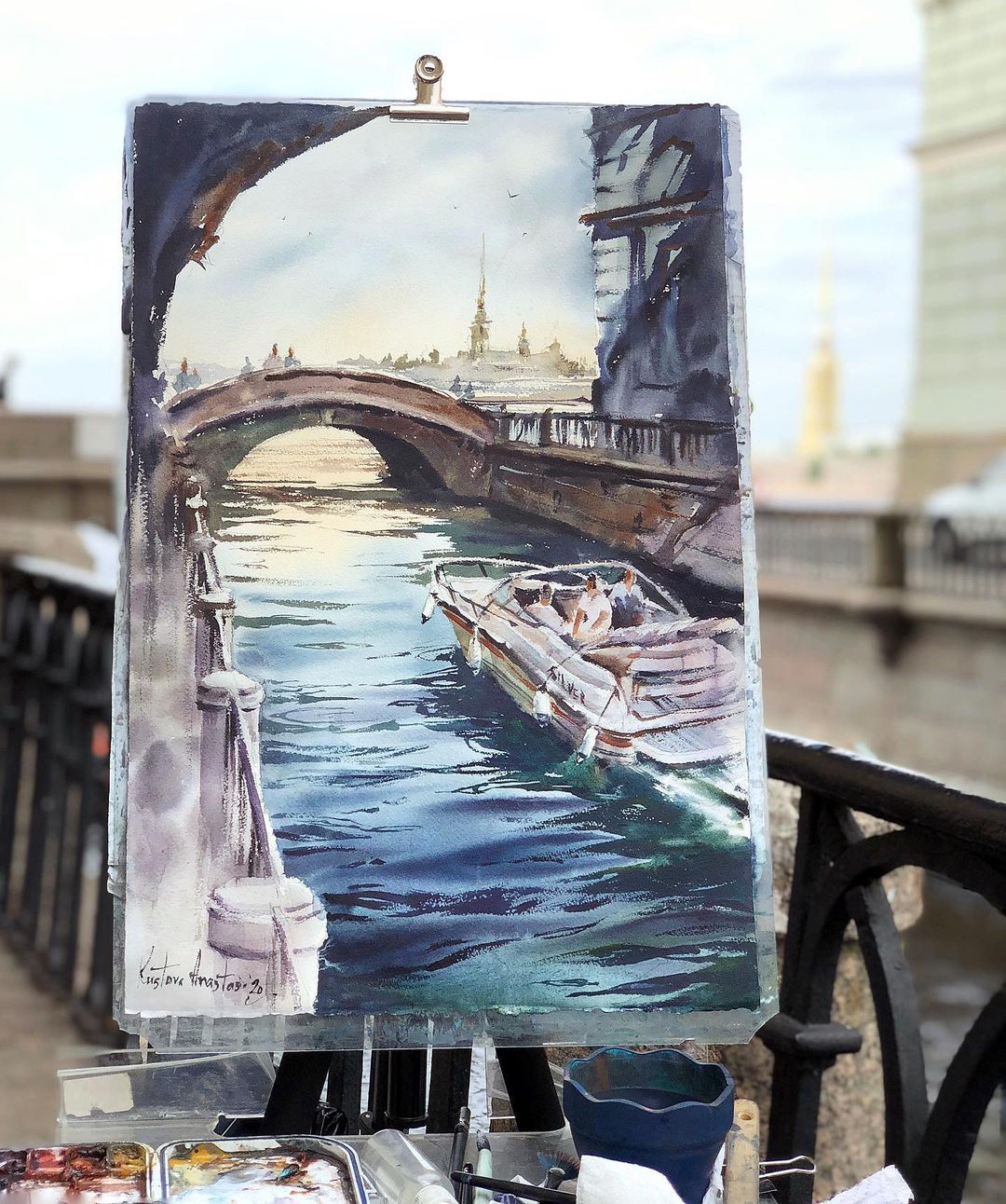 Watercolor paintings by Anastasia Kustova | The Gallerist