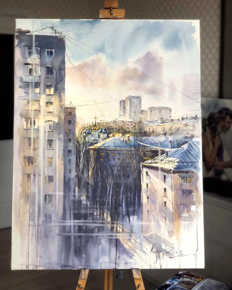 Watercolor paintings by Anastasia Kustova | The Gallerist