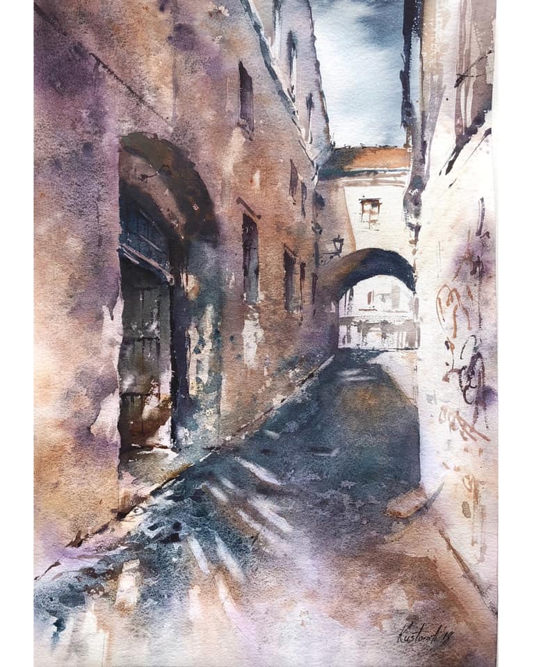 Watercolor paintings by Anastasia Kustova | The Gallerist