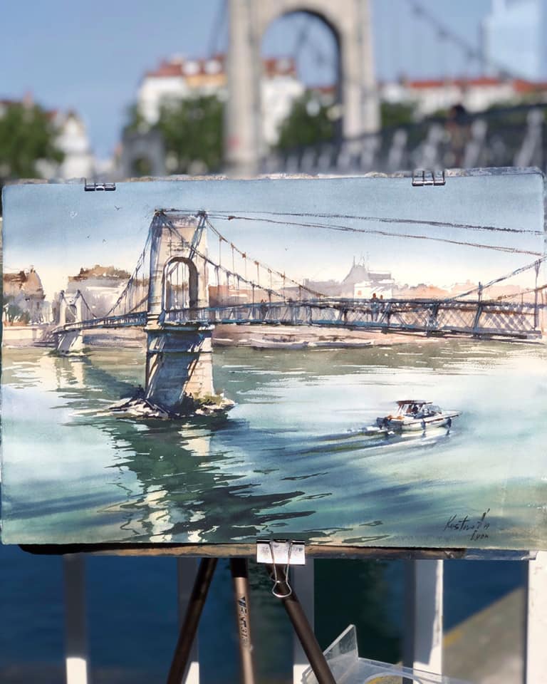 Watercolor paintings by Anastasia Kustova | The Gallerist