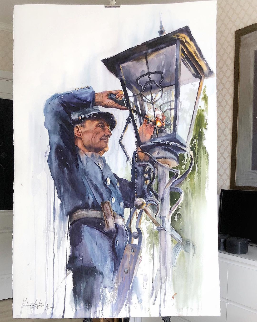 Watercolor paintings by Anastasia Kustova | The Gallerist