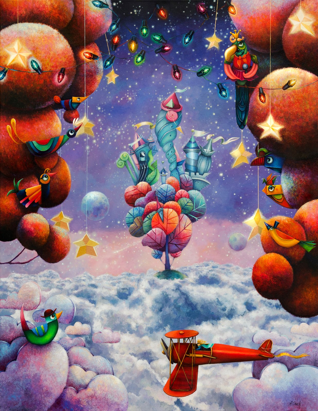 Paintings by Aga Osak | The Gallerist