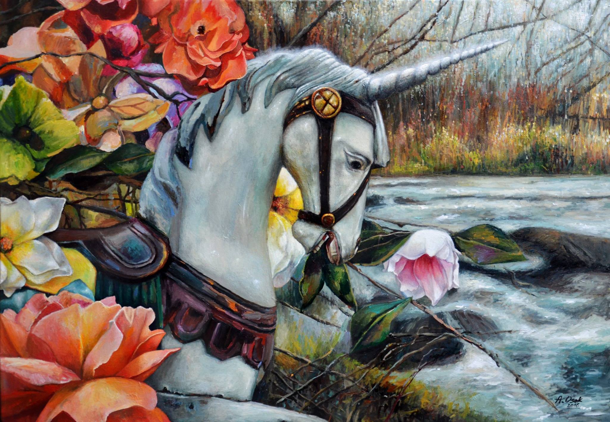 Paintings by Aga Osak | The Gallerist