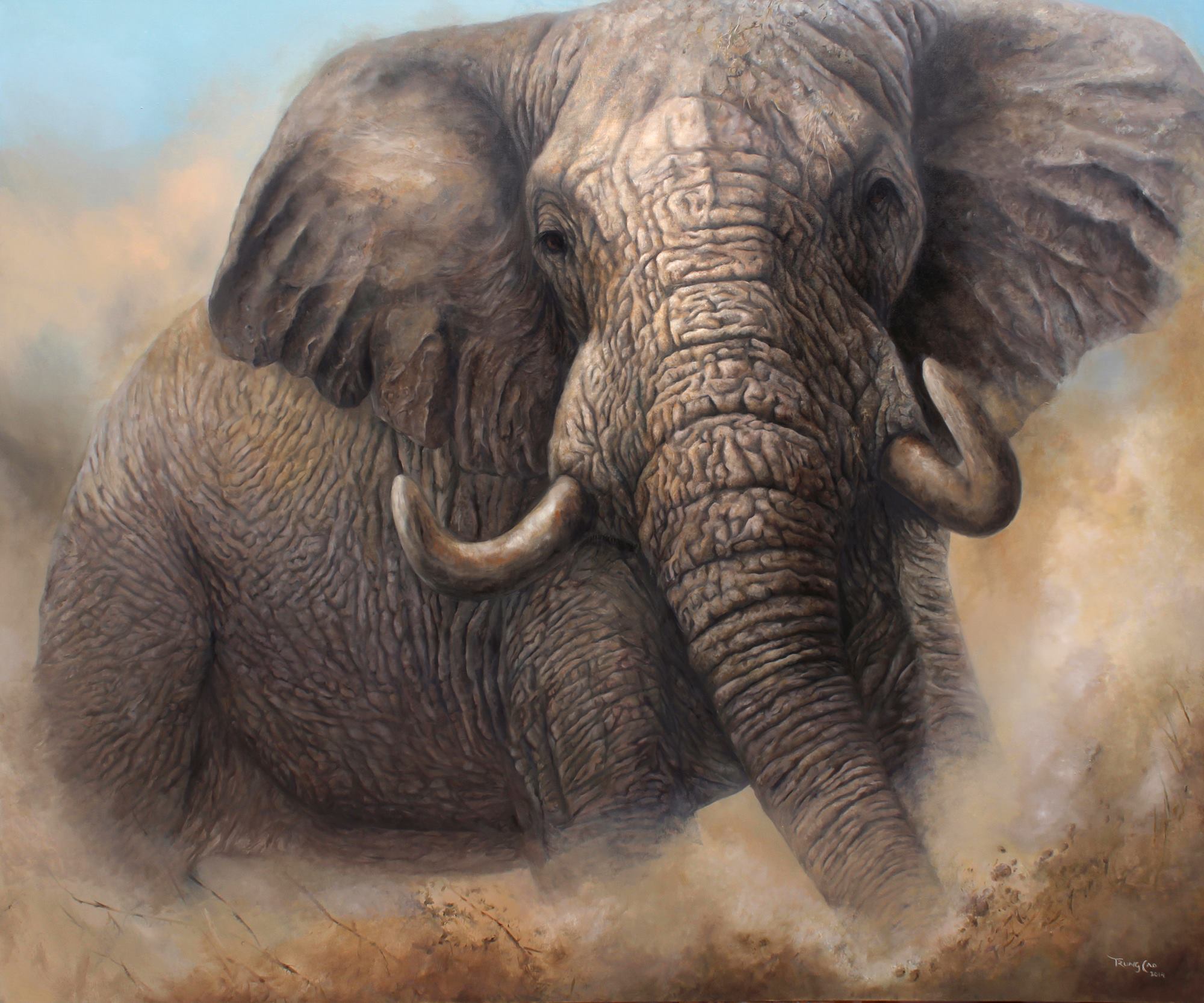 Paintings by Trung Cao | The Gallerist