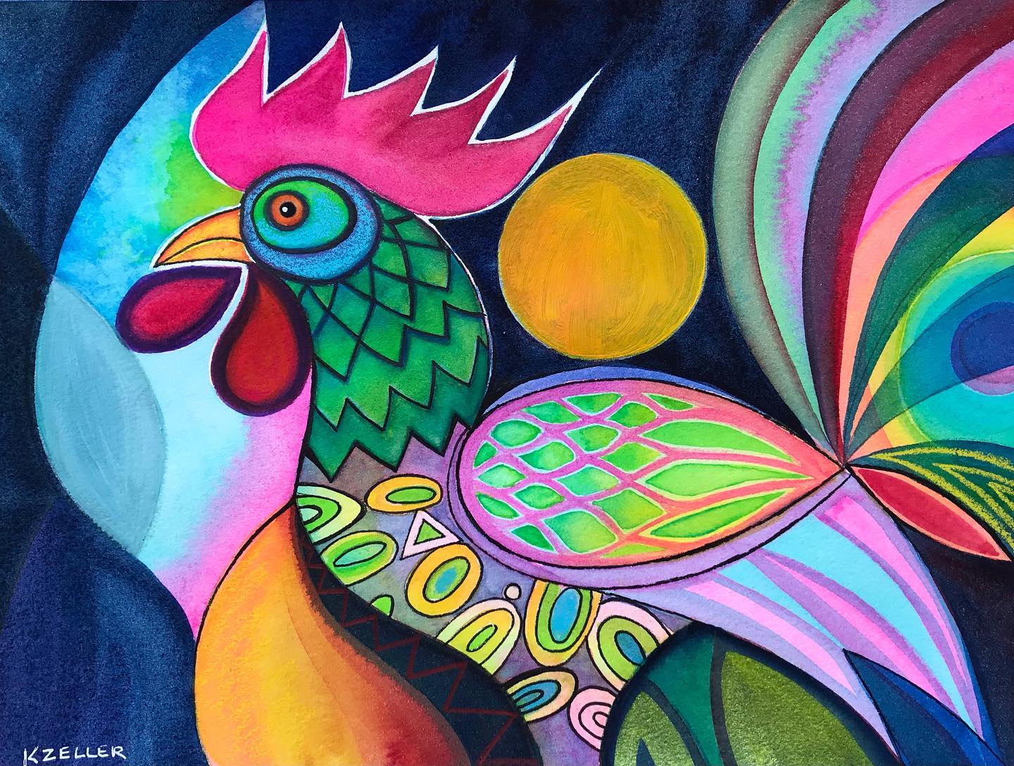 Paintings by Karin Zeller | The Gallerist