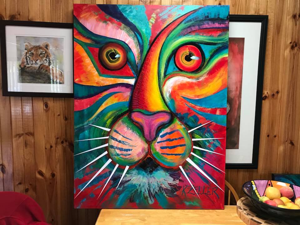 Paintings by Karin Zeller | The Gallerist