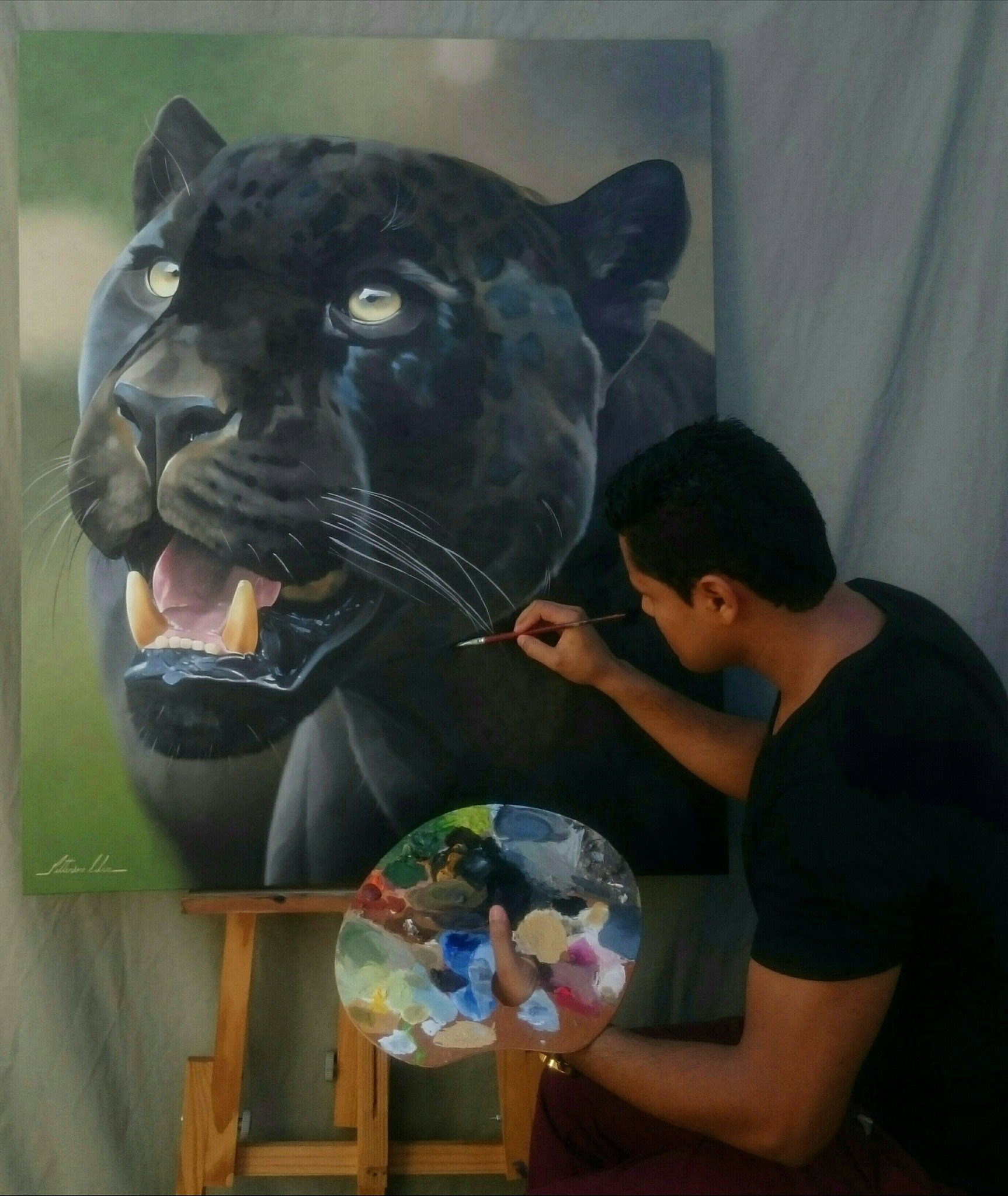 Paintings by Petterson Silva | The Gallerist