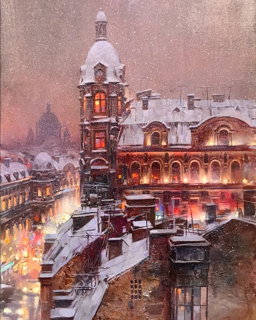 Paintings by Ivan Slavinsky | The Gallerist