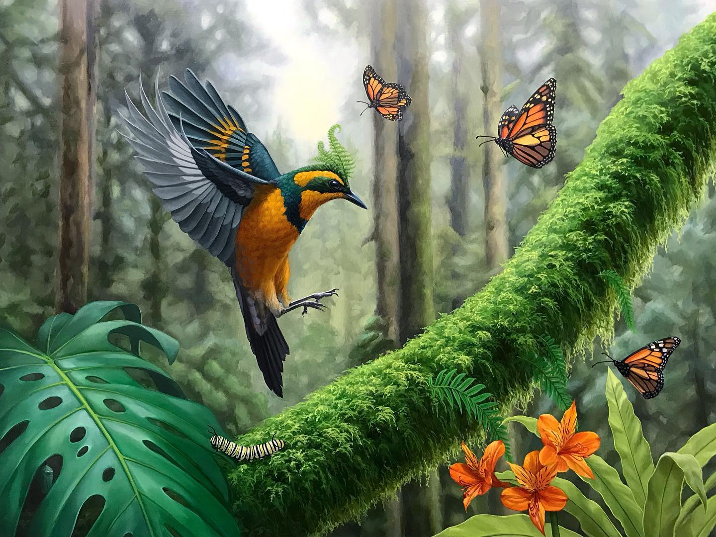 Paintings by Jon Ching | The Gallerist