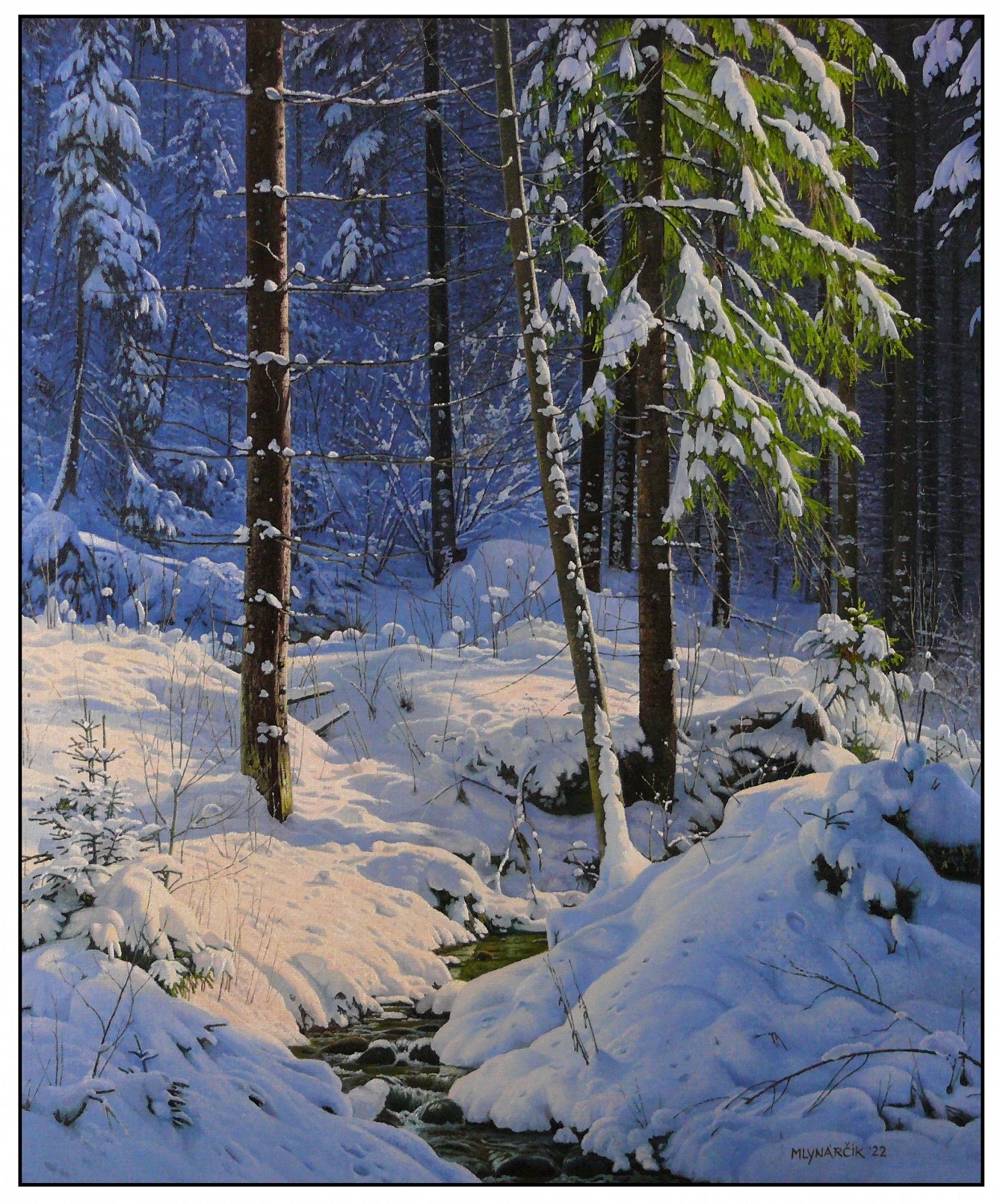 Paintings by Emil Mlynarcik | The Gallerist