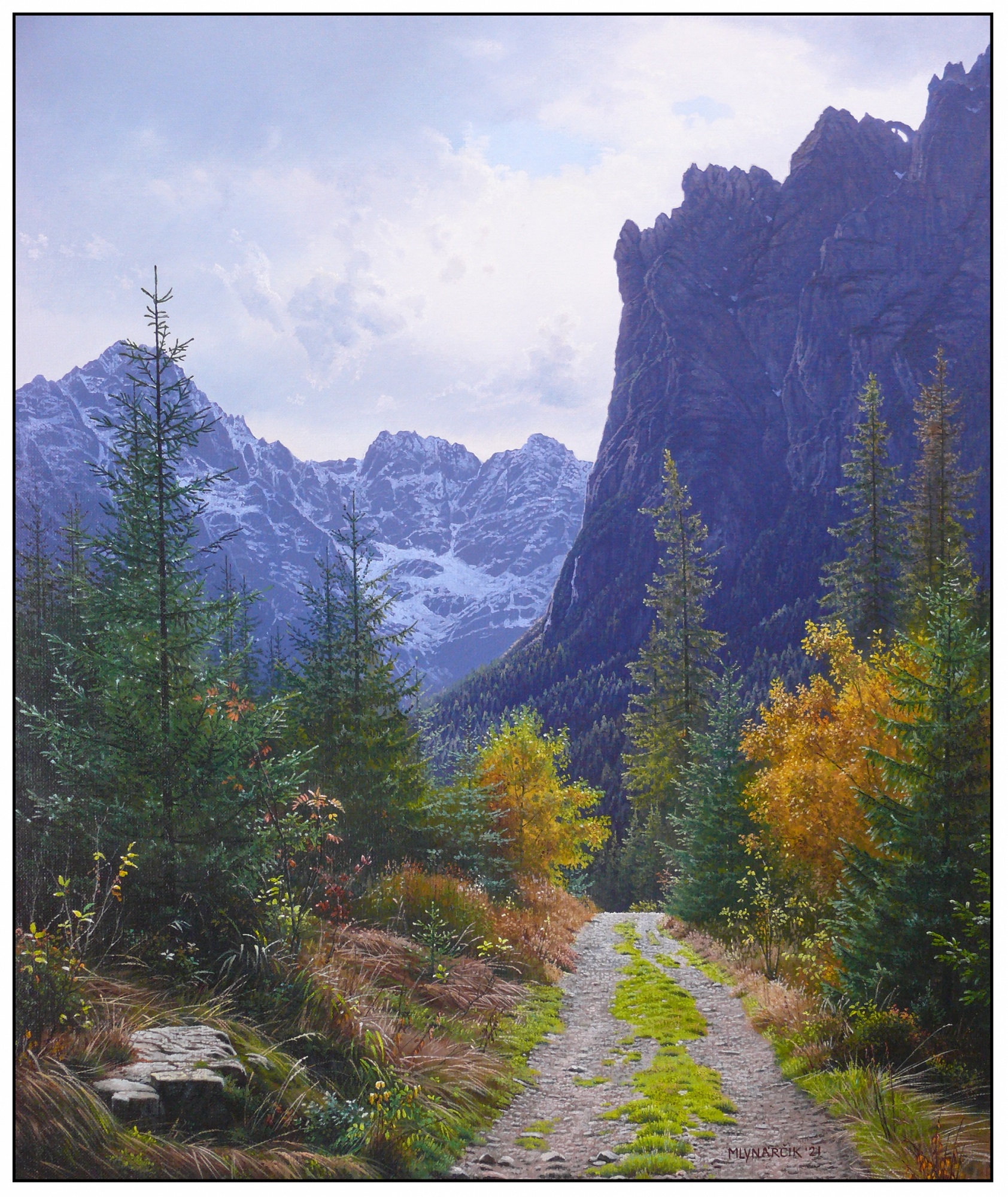 Paintings by Emil Mlynarcik | The Gallerist