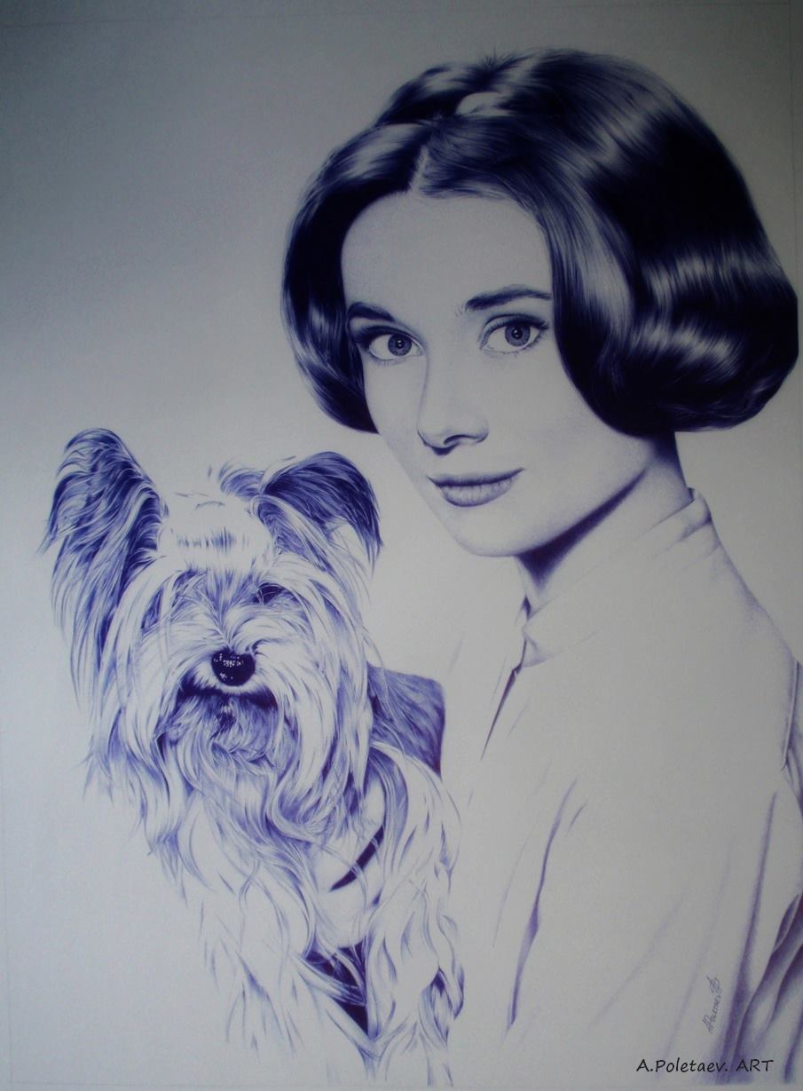Ballpoint Pen Art by Andrey Poletaev | The Gallerist