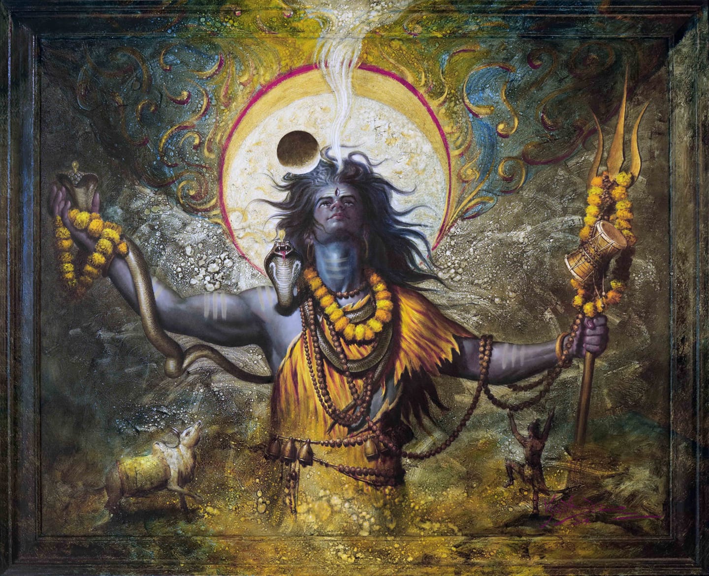 Paintings by Vijender Sharma | The Gallerist