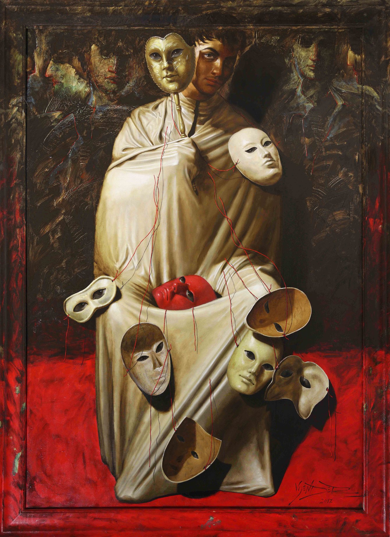 Paintings by Vijender Sharma | The Gallerist