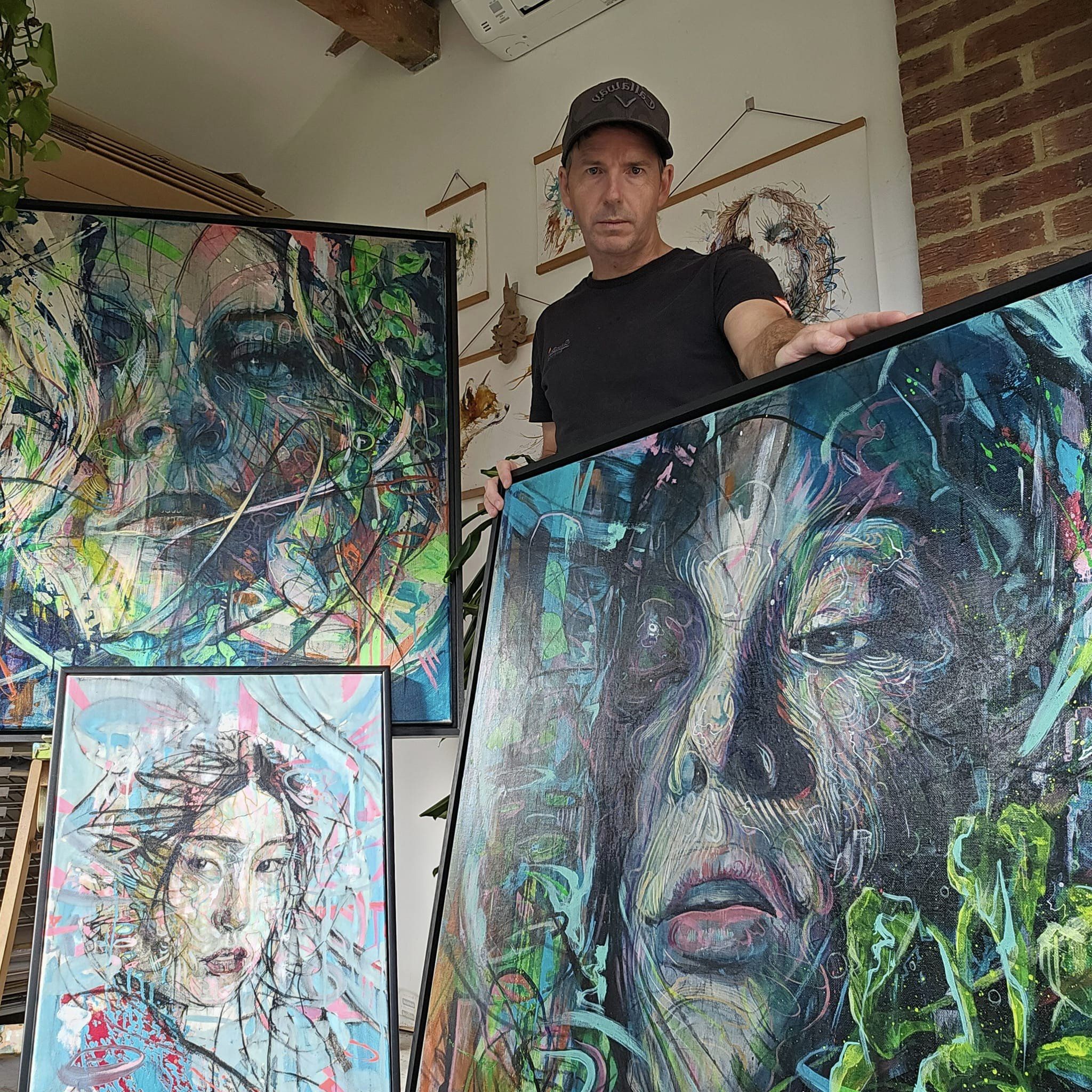 Paintings by Carne Griffiths | The Gallerist